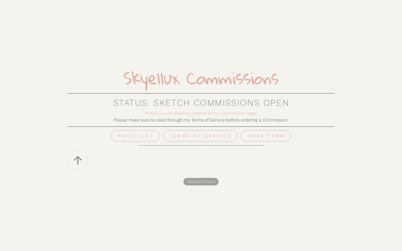 Skyellux Commissions